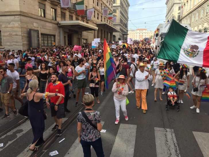 Gay Pride Rome 2019: trots en vrolijk - Dit is Italië